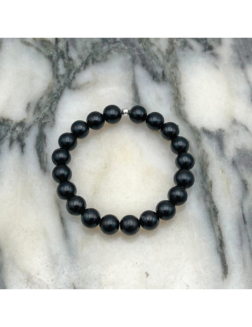 Pulsera de Azabache 9mm – El Taller de los Minerales